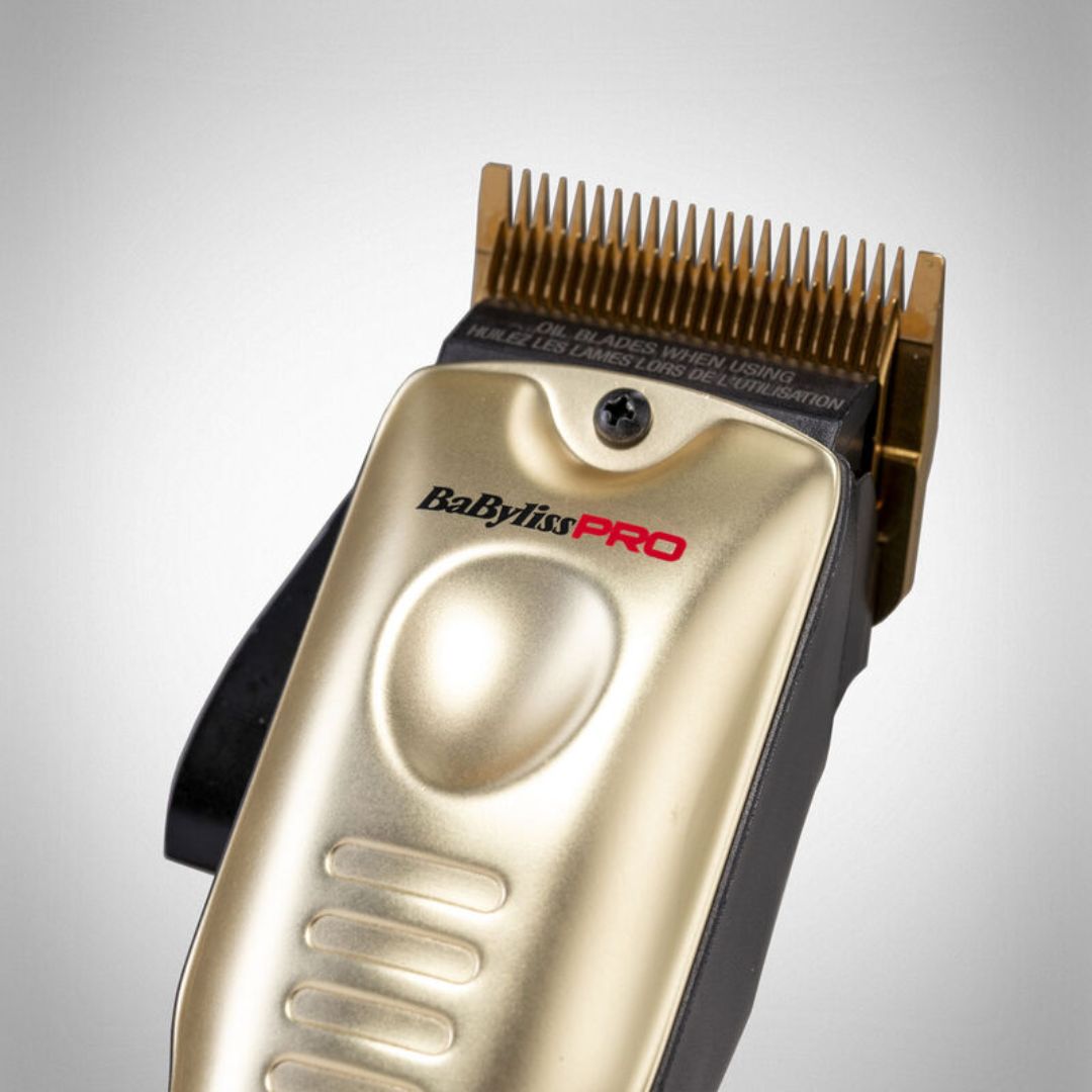 Babyliss Pro 4Artists Tagliacapelli Clipper LO-PROFX Gold – BARBER FIRST